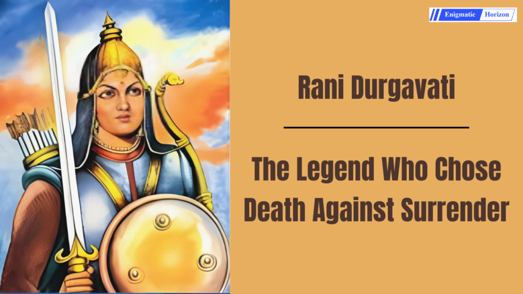 Rani Durgavati: The Warrior Queen who Chose Death against Surrender - Enigmatic Horizon