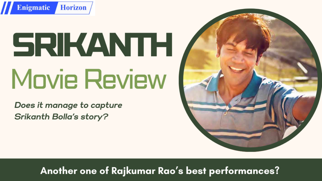 Defying limits and challenges: Srikanth Movie Review - Enigmatic Horizon